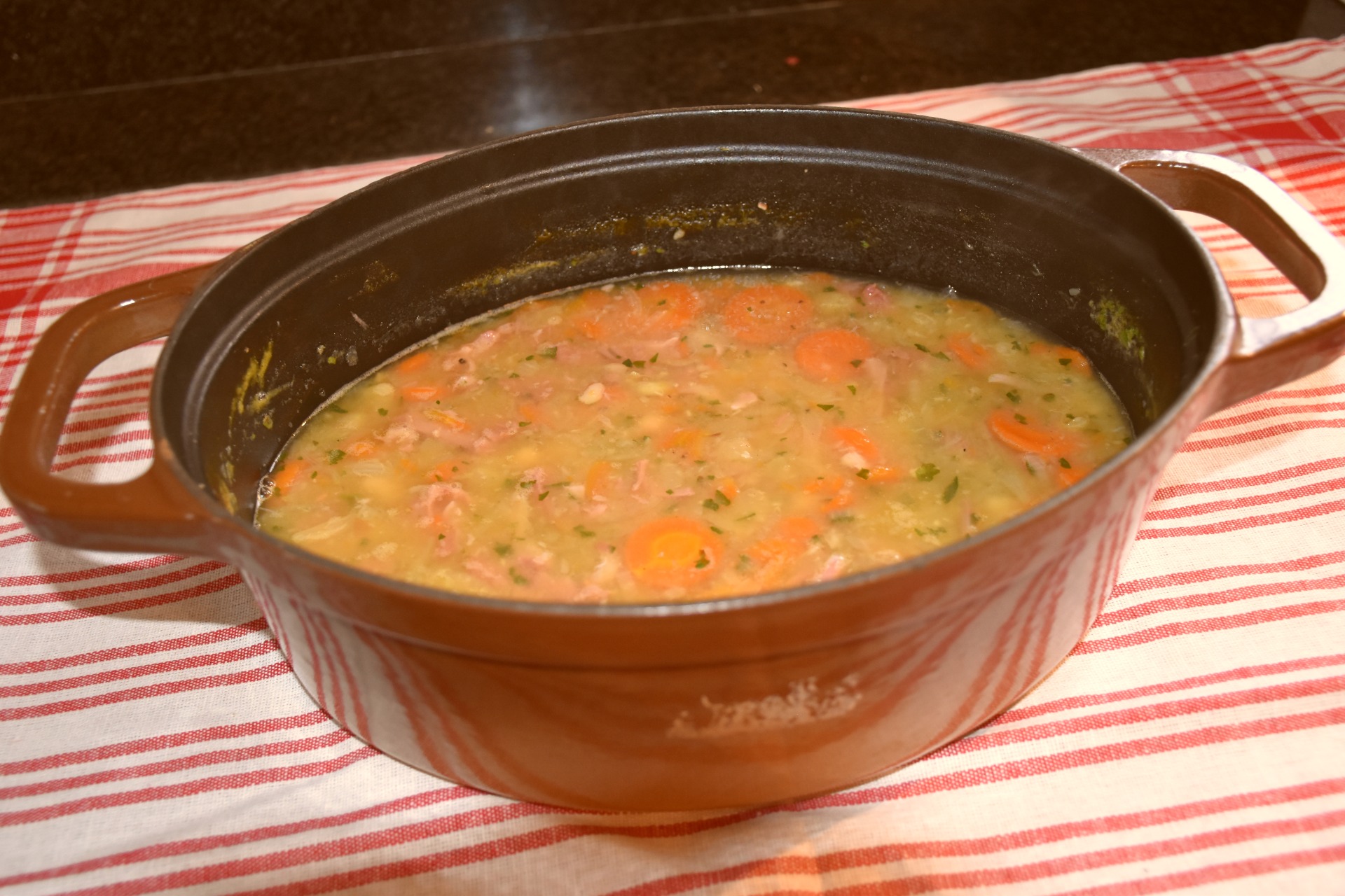 Soupe de haricots blancs